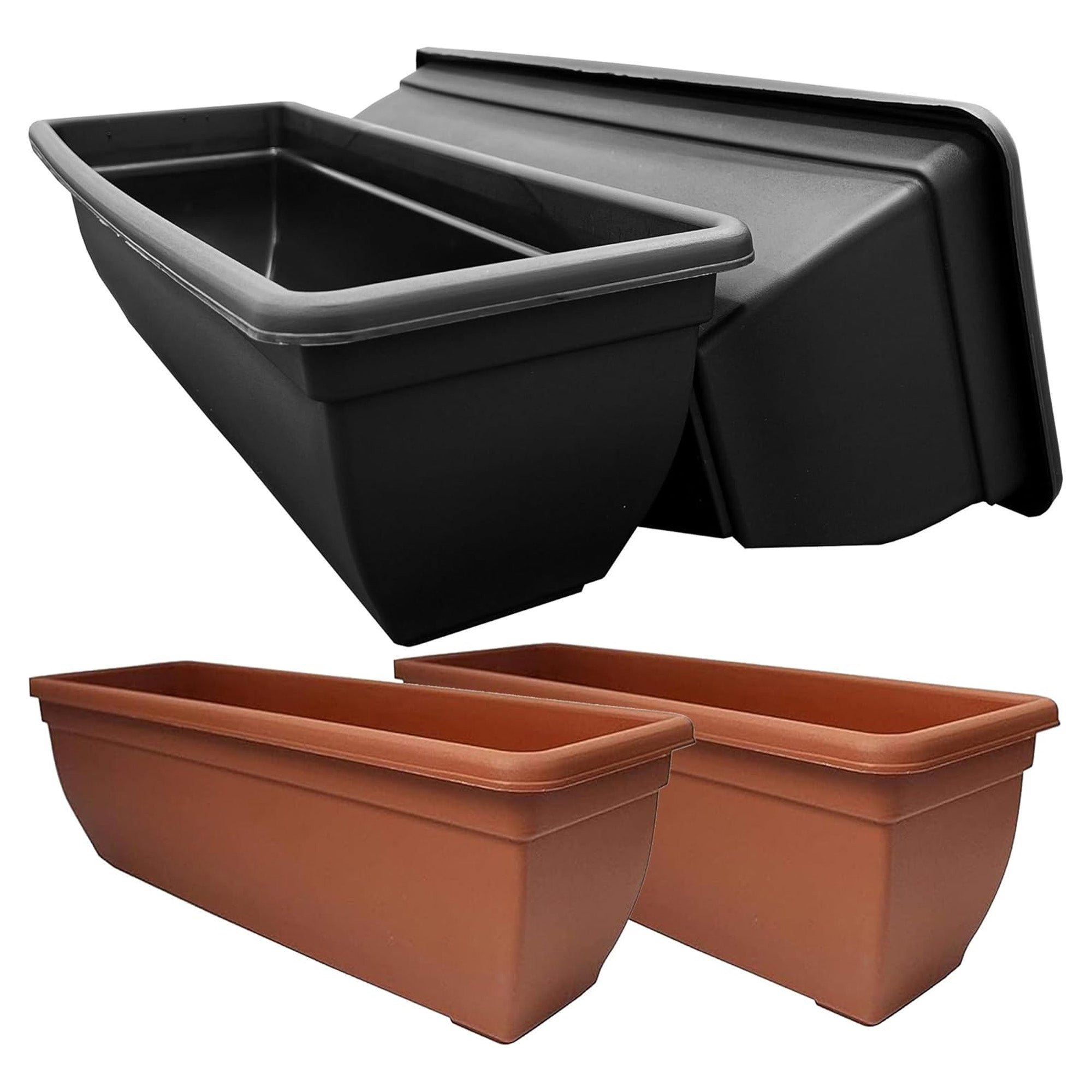 Bell Pot Trough Rectangular Winchester Plastic Plant Pots – Storm ...