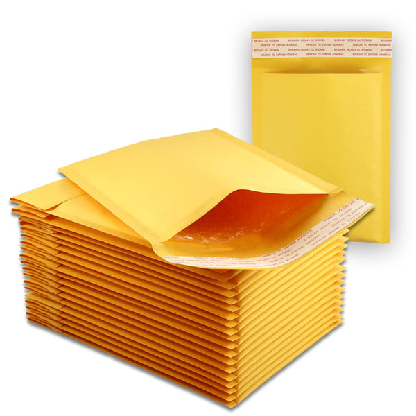 Size 7 (240x320mm) Gold A4 Padded Bubble Envelopes – Storm Trading ...