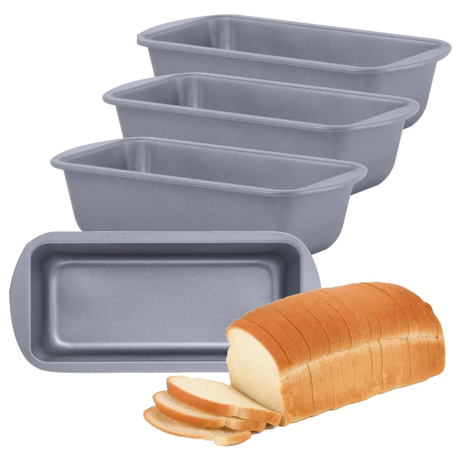 Rectangular 2lb Non-Stick Bread Loaf Tin – Storm Trading Group Ltd