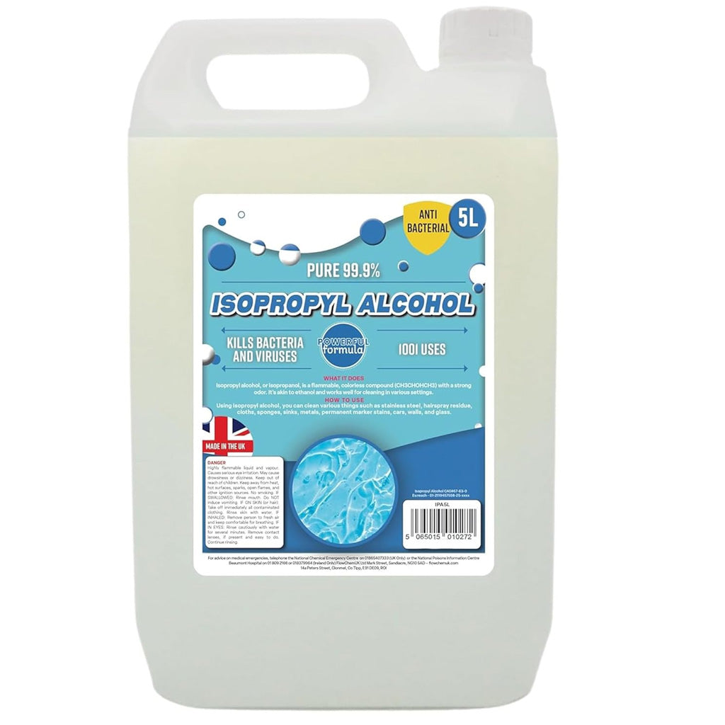 5 Litre Strong Isopropyl Alcohol IPA Disinfectant Cleaner – Storm ...